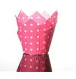 40 Folded Muffin Cases /pink&white stripes: Amazon.co.uk: Kitchen & Home