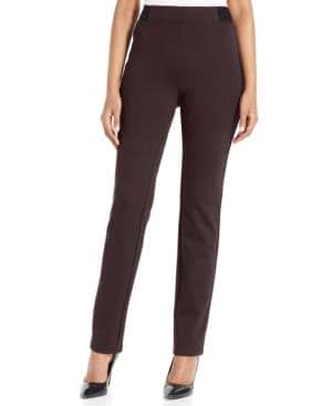 Amazon.com: JM Collection Slim Leg Comfort Waistband Pants Size L: Clothing