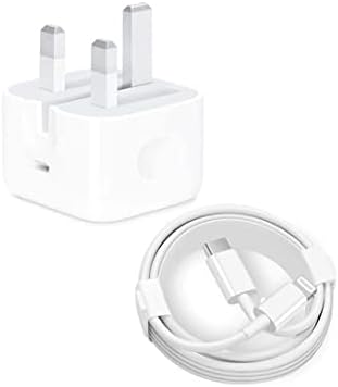 20W PD Changer USB-C Power Adapter with 1m Cable White price in Saudi ...