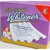 4 x Fabric Net Curtain Whitener Restore Revive Sachet Laundry Household ...