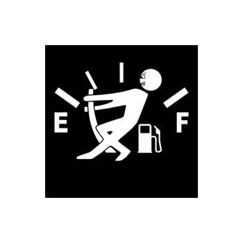 Amazon.com: DECAL ADDICTION, INC | Pulling On Gas Empty Full JDM Funny ...
