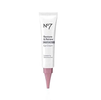 Amazon.com: No7 Restore & Renew MULTI ACTION eye cream 15ml: Beauty