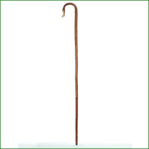Walking Stick Chestnut Shepherd's Crook: Amazon.co.uk: Health ...
