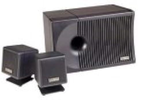 Cambridge SoundWorks PCWorks Multimedia Speaker System, Black in Saudi ...