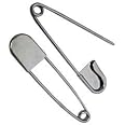 Amazon.com: 10 Pc Super Heavy Duty Jumbo 5" Stainless Steel Safety Pins ...