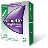 Nicorette Inhalator, 15 mg, 20 Cartridges (Stop Smoking Aid): Amazon.co ...