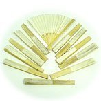 Ready to Decorate White Paper Fans [Toy]: Amazon.co.uk: Toys & Games