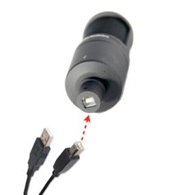 Audio-Technica AT2020 USB Microphone USB cardioïde à électret Noir ...