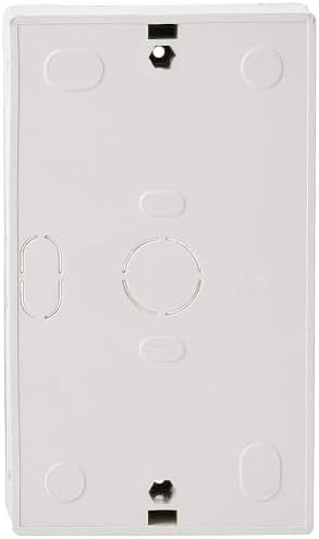 Surface PVC Box 6x3 for Switch or Double Socket White - UHcom price in ...