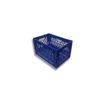 Amazon.com : Milk Crate 19x13x11 Rectangular Dairy Crate (Blue ...
