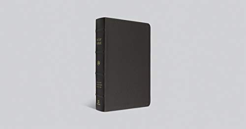 ESV Large Print Personal Size Bible Buffalo Leather Deep Brown On esv-large-print-personal-size-bible-buffalo-leather-deep-brown-on