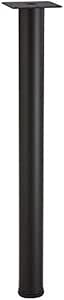 34 1/2" Hafele Table Legs Set of 4, Steel, Black - - Amazon.com