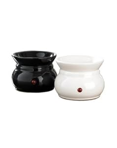 Black Electric Ceramic Oil Burner: Amazon.co.uk: Kitchen & Home