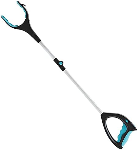 JTQDDT Garbage Picker,Foldable Long Handled Grabber,35.4 Inch Aluminum ...