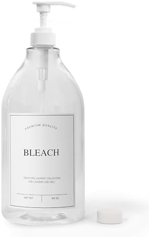 Calindiana Modern Farmhouse Bleach Liquid Laundry Detergent Dispenser ...