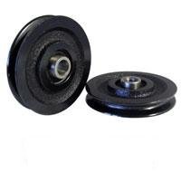 Garage Door Sheaves - 4 Inch Cast Iron Pulley - - Amazon.com
