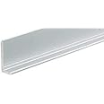 Amazon.com: CRL Satin Anodized 1/4" Aluminum L-Bar Extrusion - 12 ft ...