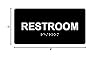ComplianceSigns.com Restroom Sign, ADA-Compliant Braille and Raised ...