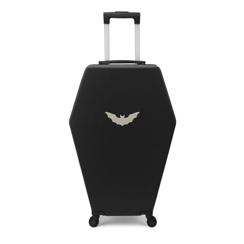 Mua GUTE Coffin Suitcase 26.5 Inch Gothic Luggage Black Hard Shell ...