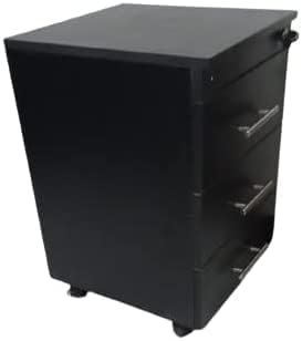 سعر Dark brown drawer unit with 3 united MDF wood drawers Elmotahida فى ...