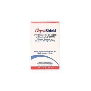 Solution ThyroShield iodure de potassium par voie orale, noir framboise ...