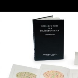 Buy Ishihara Test for Color Deficiency Chart, Blind Test 14 Plate by ...