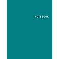 Notebook: Unlined Notebook - Large (8.5 x 11 inches) - 100 Pages ...