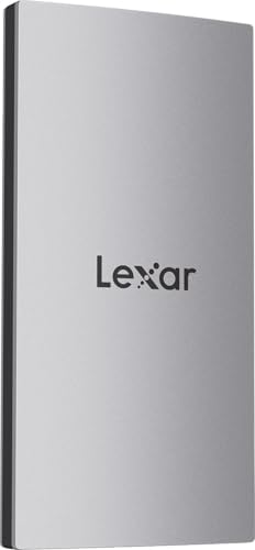 Lexar 2TB ES3 Portable SSD, Up to 1050MB/s Read & 1000MB/s Write, Compatible with PC & Mac ...