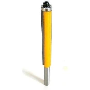 Emivery 1pc Extra Long Flush Trim Router Bit 1/4" Shank x 3/8" Cutting ...