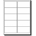 Amazon.com : 1,000 Label Outfitters® 4” x 2” Removable Adhesive White ...