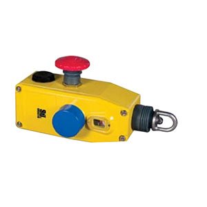 Omron 445064120 Rope Pull E-Stop Switch, 120 - 240 VAC/24 VDC, 2 NC - 1 ...