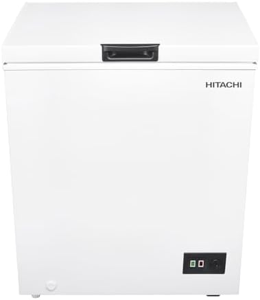 Hitachi Chest Freezer 145L Single Door with Storage Basket, High Energy ...