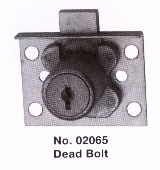 Corbin Cabinet Lock (CCL) 02065-26D-KA Deadbolt Drawer Lock, 7/8 ...