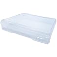 Amazon.com: Simply Tidy Scrapbook Storage Case 12x12, Clear