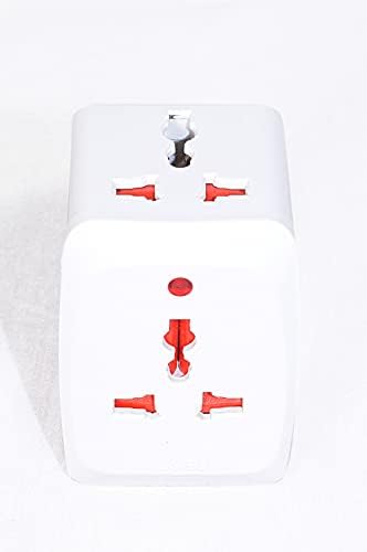 3 Way Multi Plug Adapter Socket Universal Travel Adaptor-Plug Extension ...
