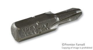 APEX 446-2X HEX BIT, PHILLIPS, #2X25MM, TOOL STEEL (10 pieces): Amazon ...