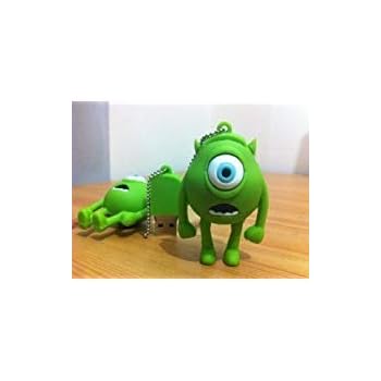 Amazon.com: 8GB Mini Mike Wazowski USB Flash Drive from MONSTER INC ...