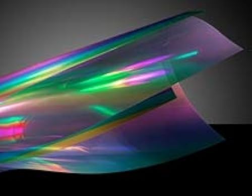 Invisibility Shield Double Axis Diffraction Grating Sheet Holographic 1000-2400 Lines ...