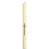 Amazon.com: CB Walnut Stain Wood Paschal Candleholder with Brass Socket ...