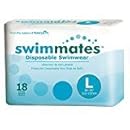 Amazon.com: Swimmates Disposable Adult Swim Diapers, Large, 18: Health ...