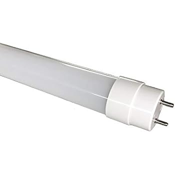 NYLL - 18 inch/ 18" Plug & Play LED Tube - T8 Daylight (6000K) LED lamp Directly relamps ...