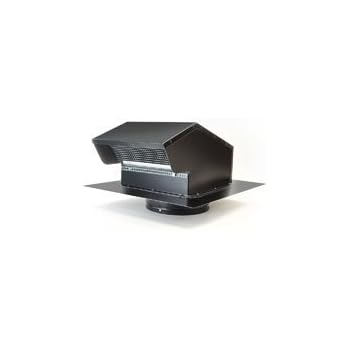 Gooseneck Vent 7in Black Glv - Roof Vents - Amazon.com