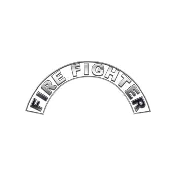 Amazon.com: Investigator White Firefighter Fire Helmet Arcs / Rocker ...