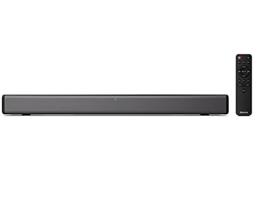 Hisense HS214 2.1ch Sound Bar with Built-in Subwoofer, 108W, All-in-one ...
