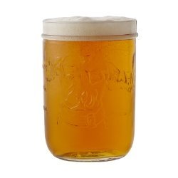 Amazon.com | Lagunitas 20 Ounce Mason Jar Glasses, Set of 2: Beer Glasses