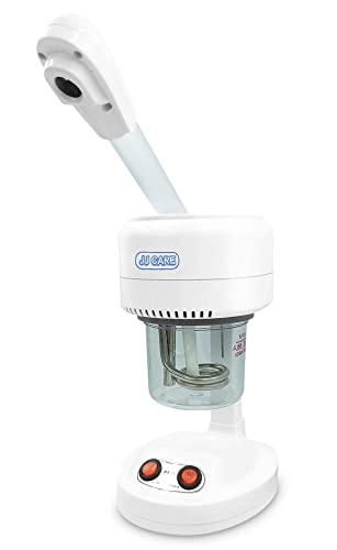JJ CARE Tabletop Facial Steamer, Mini Facial Steamer for Salon and Spa, Ozone Facial Steamer for ...
