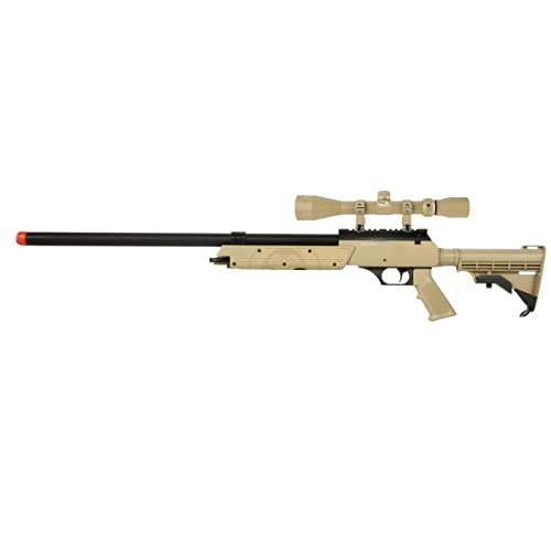 Powerful APS SR-2 Metal Bolt Airsoft Single Bolt Action Sniper Rifle ...
