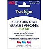 Amazon.com: Tracfone Keep Your Own Phone 3-in-1 Prepaid SIM Kit : Cell ...