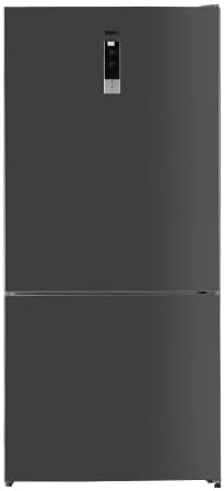 Terim Bottom Freezer Refrigerator, 700 Liters, Made In Turkey, Silver ...