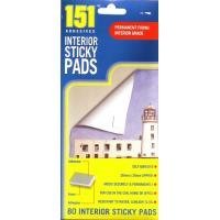 Double Sided Sticky Pads (20mm x 20mm 80PC): Amazon.co.uk: DIY & Tools